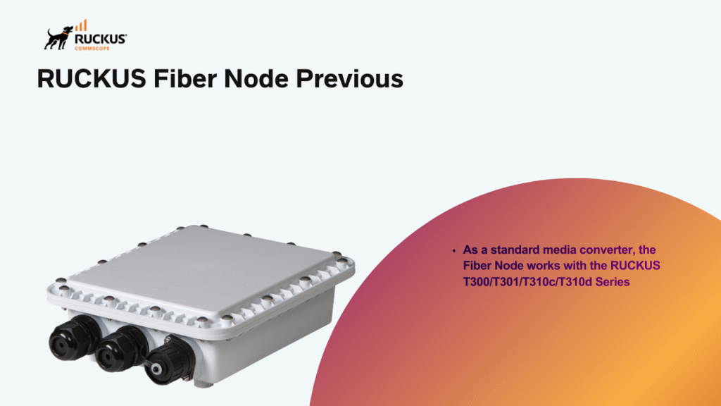 RUCKUS Fiber Node Previous - Ruckus Networks Việt Nam